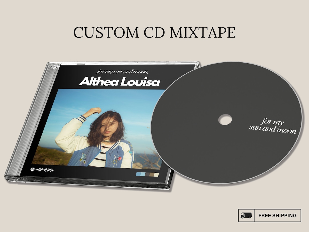 Custom CD + Jewel Case, Custom With Pics & Songs Fast - FREE Shipping ...