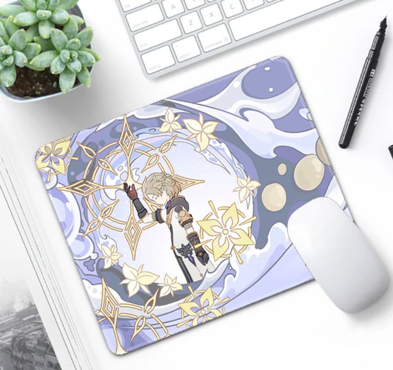 Genshin Impact Mousepads Kazuha Klee Signora Tighnari Xiao Scaramouche ...