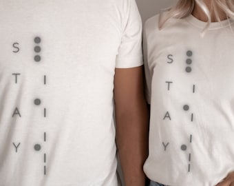 Morse Code T Shirt - Etsy