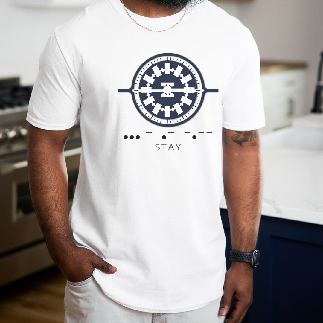 Interstellar Shirt, STAY Morse Code Tshirt, Endurance Graphic Tee ...