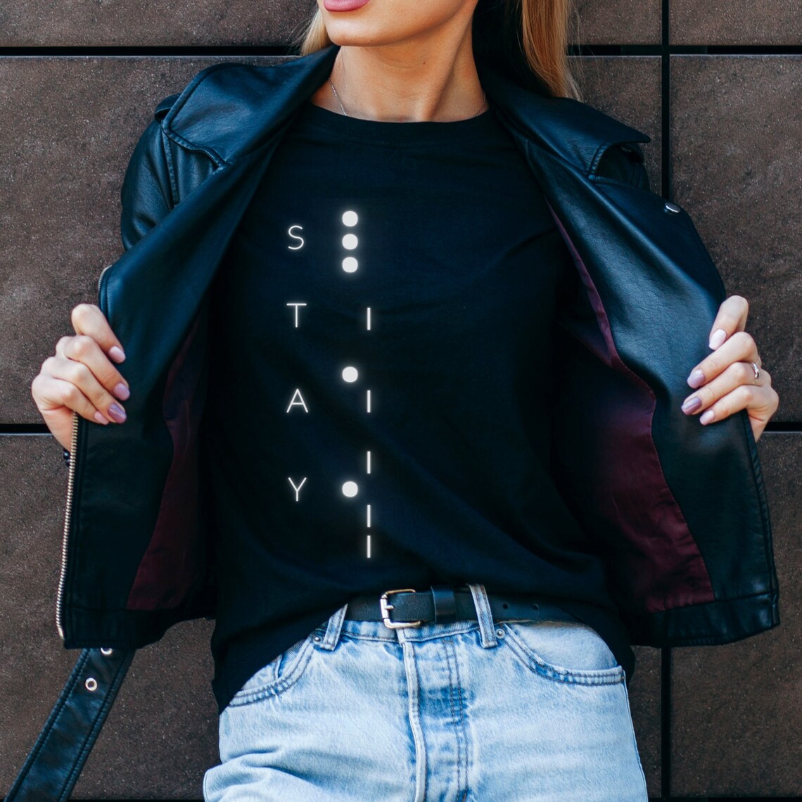 S.T.A.Y Interstellar Tshirt Morse Code T-shirt Interstellar - Etsy