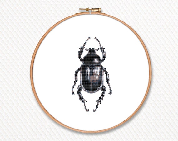 Bug Cross Stitch Pattern PDF Instant Download Insect - Etsy