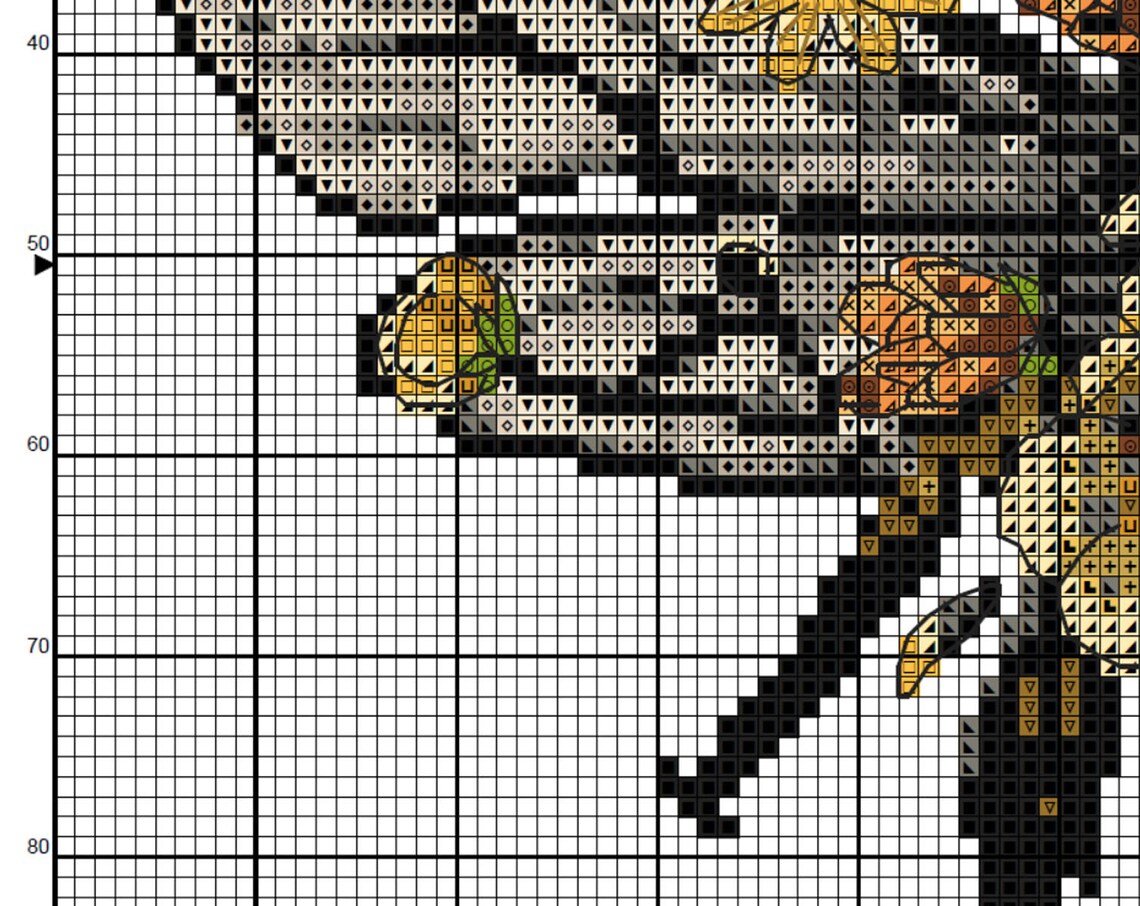 Bumblebee Cross Stitch Pattern PDF Instant Download Bee - Etsy