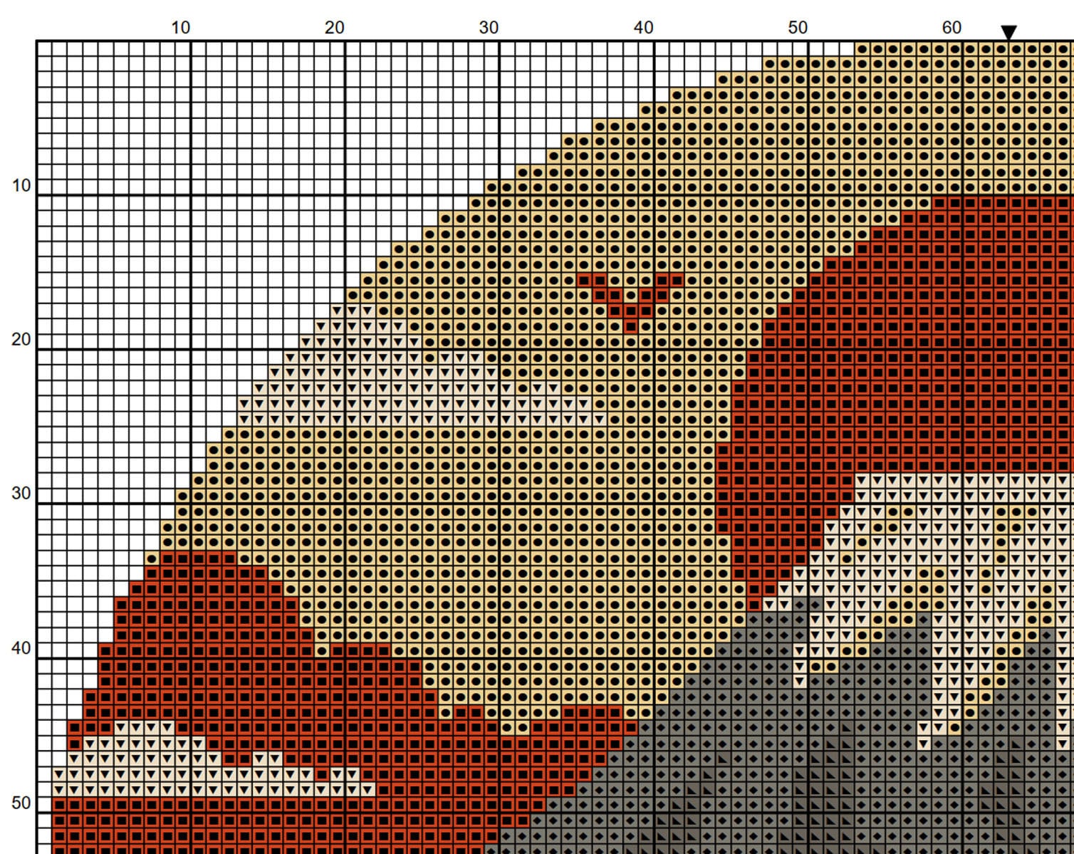 Japan Cross Stitch Pattern PDF - Instant Download - Japanese Nature ...