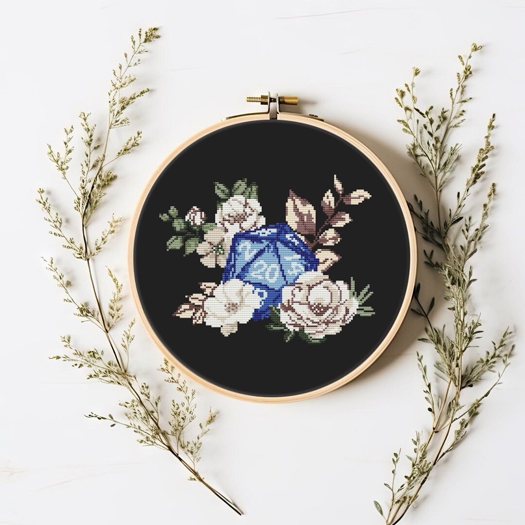 Dungeons and Dragons D20 Cross Stitch Pattern PDF - Digital Download ...