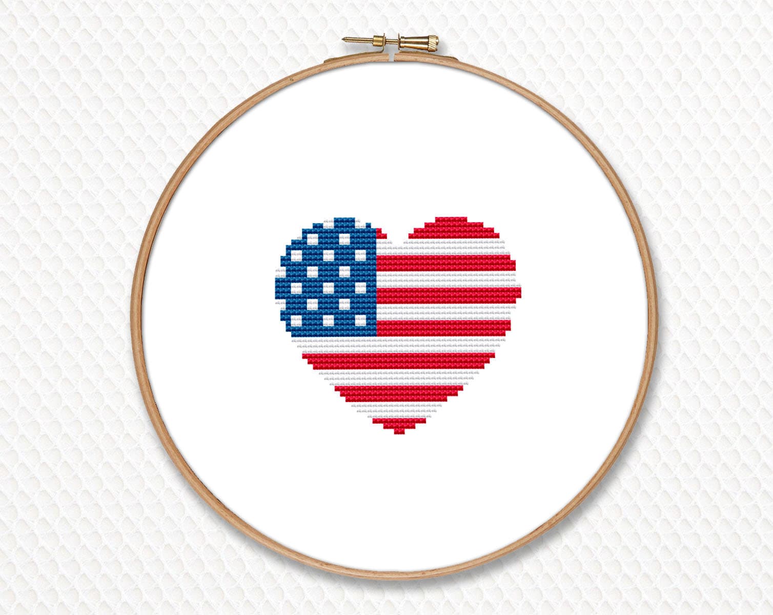 4th of July Cross Stitch Pattern PDF - Independence Day Patriotic ...