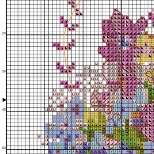 Open Book Cross Stitch Pattern PDF - Teacher Gift Book Lovers Gifts ...