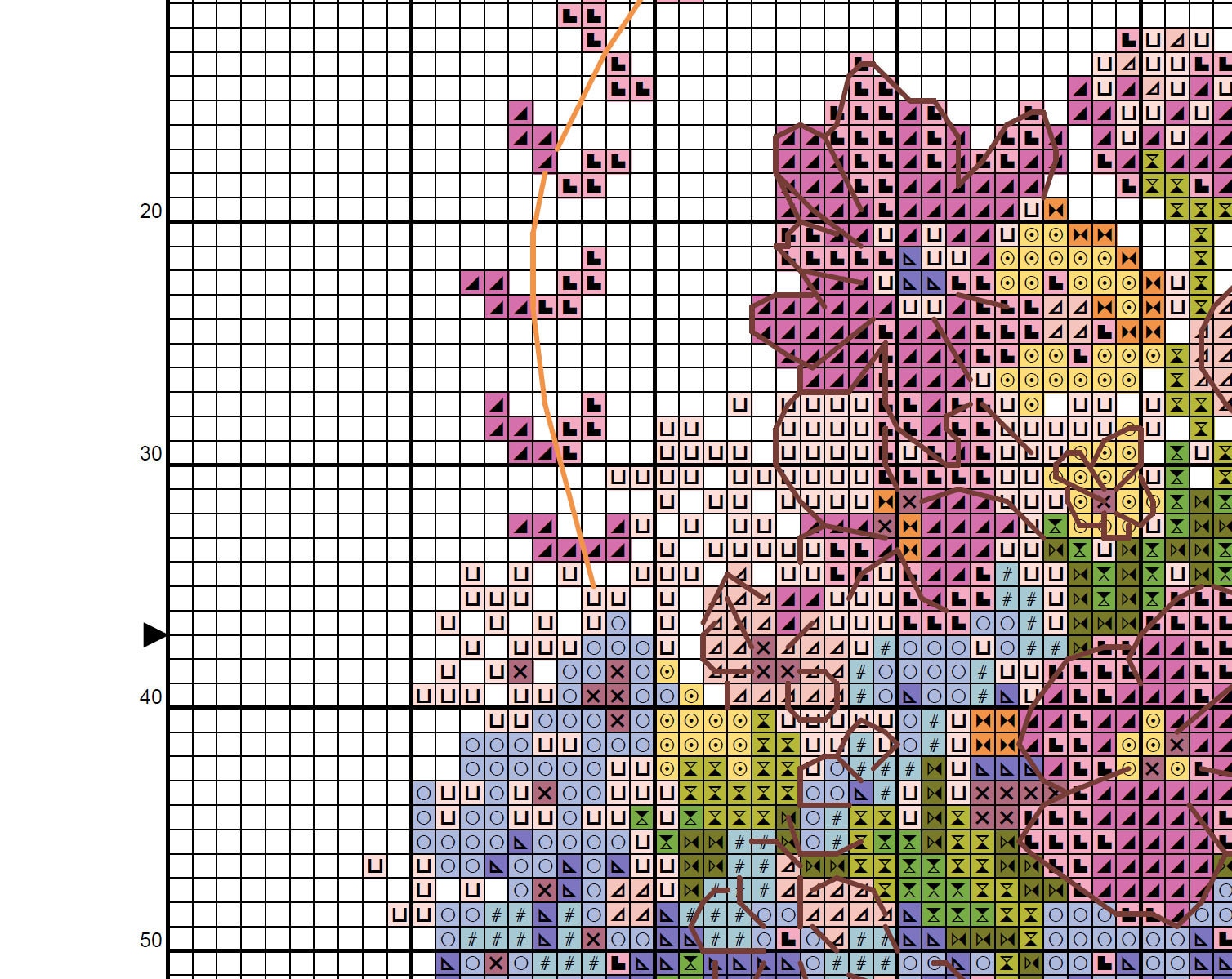 Open Book Cross Stitch Pattern PDF - Teacher Gift Book Lovers Gifts ...