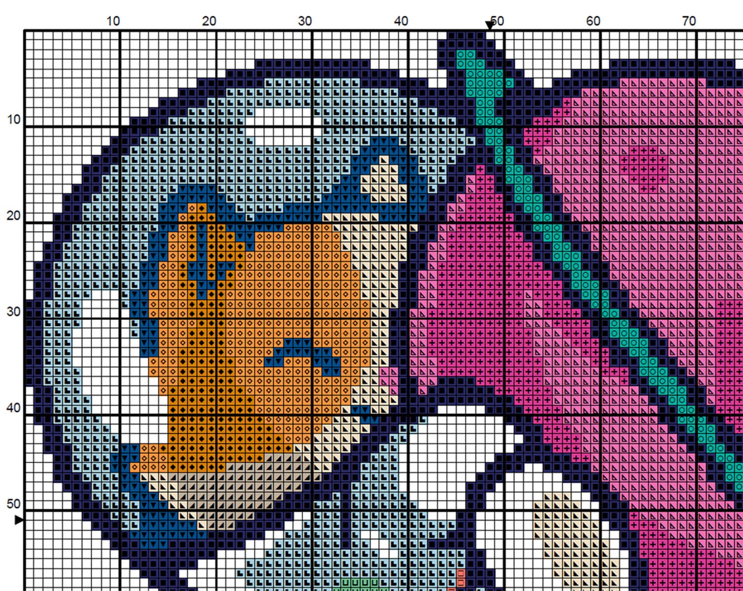 Astronaut Cat Cross Stitch Pattern PDF - Instant Download - Space Love ...