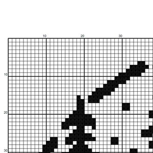 Round Contour Cross Stitch Pattern PDF - Instant Download - Modern Easy ...