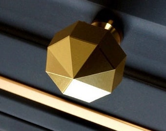 Gold Cabinet Knobs - Etsy