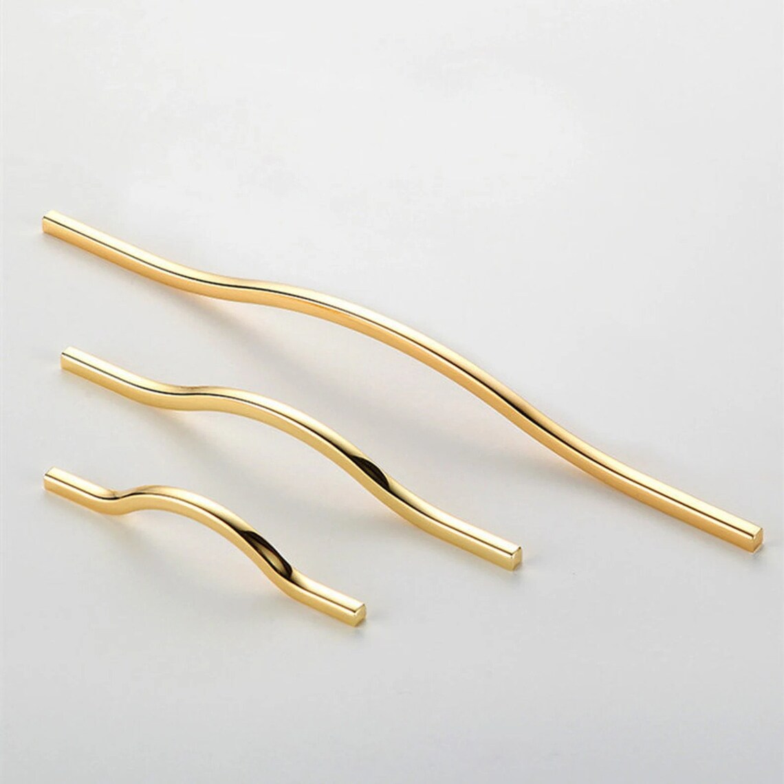Arch Cabinet Handles Modern Curved Kitchen Drawer Pull - Etsy