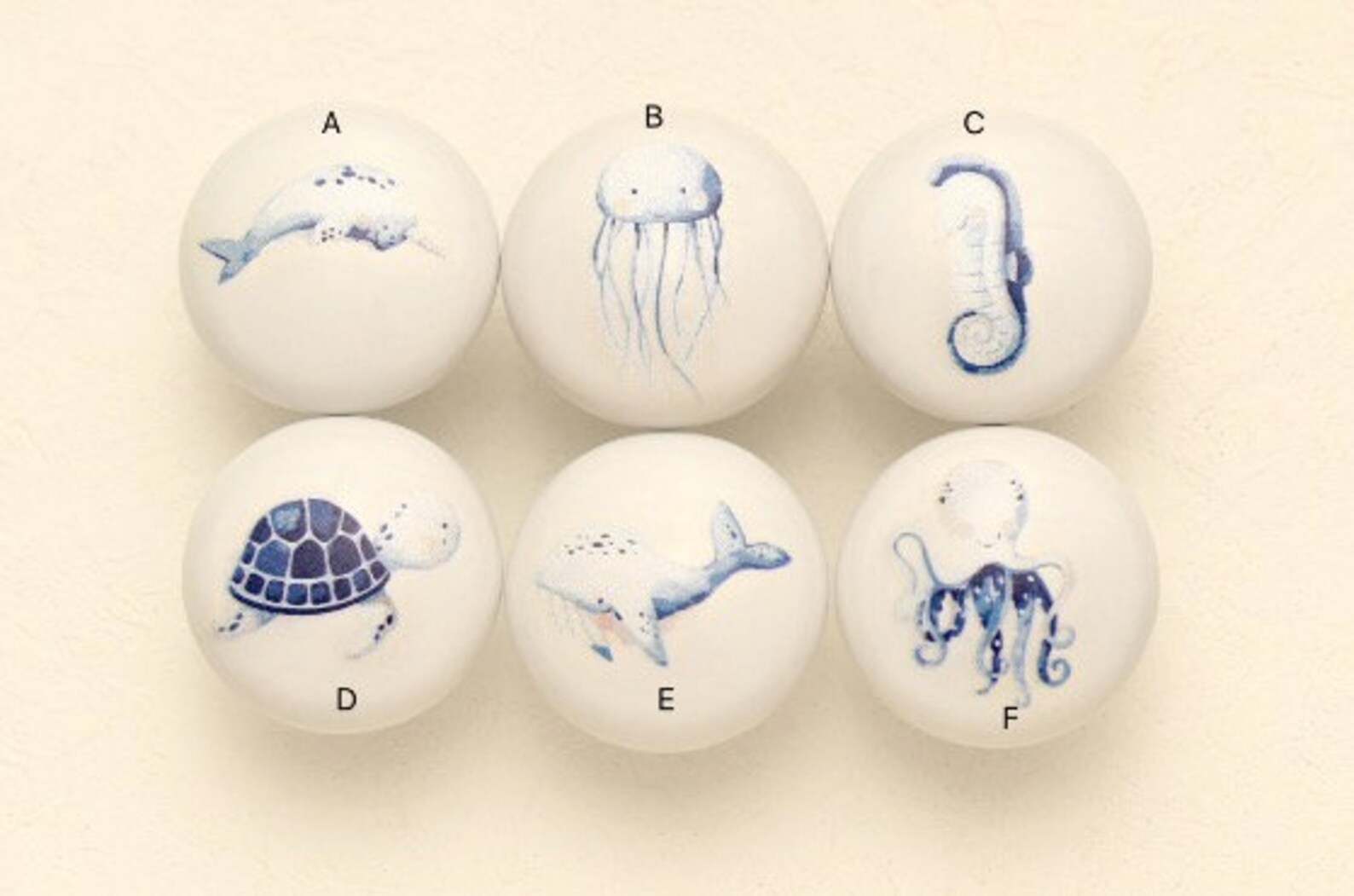 Sea Animal Drawer Knobs,38mm Kids Bedroom Knobs,boy Bedroom Knobs Girl ...