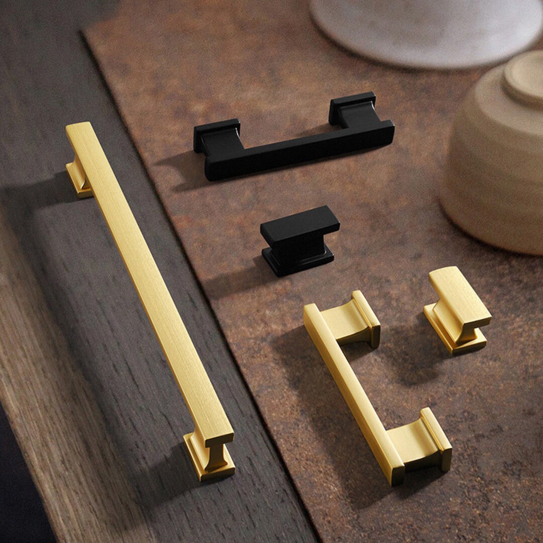 Elegant Dresser Knobs,minimalist Drawer Pulls,modern Cupboard Handles,luxury Wardrobe Pulls ...