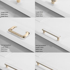Versatile Modern Cabinet Knobs/minimalist Drawer Pulls, Cupboard Door ...