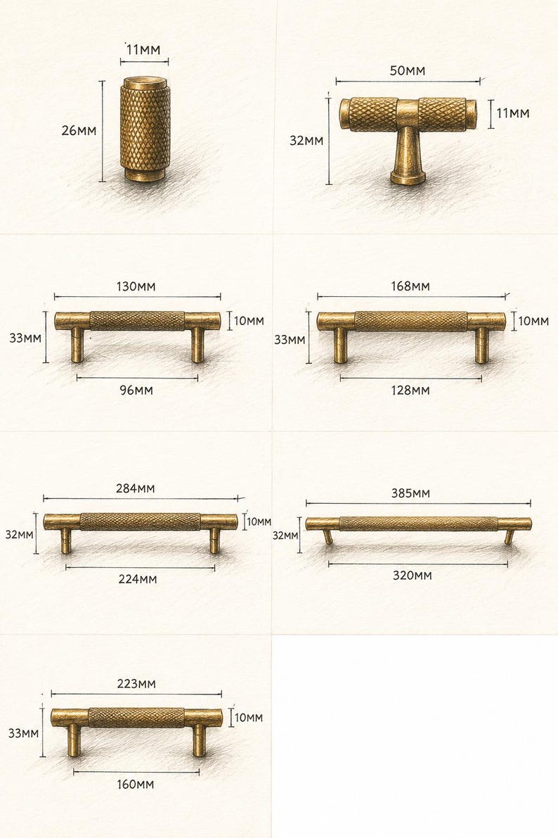 Custom Engraved Knurled Bronze Kitchen Handle,t Bar Handles,texture ...