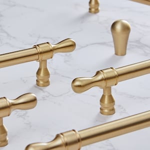 Custom Engraved Antique Brass Retro Cabinet Handles,t Bar Pulls Drawer ...