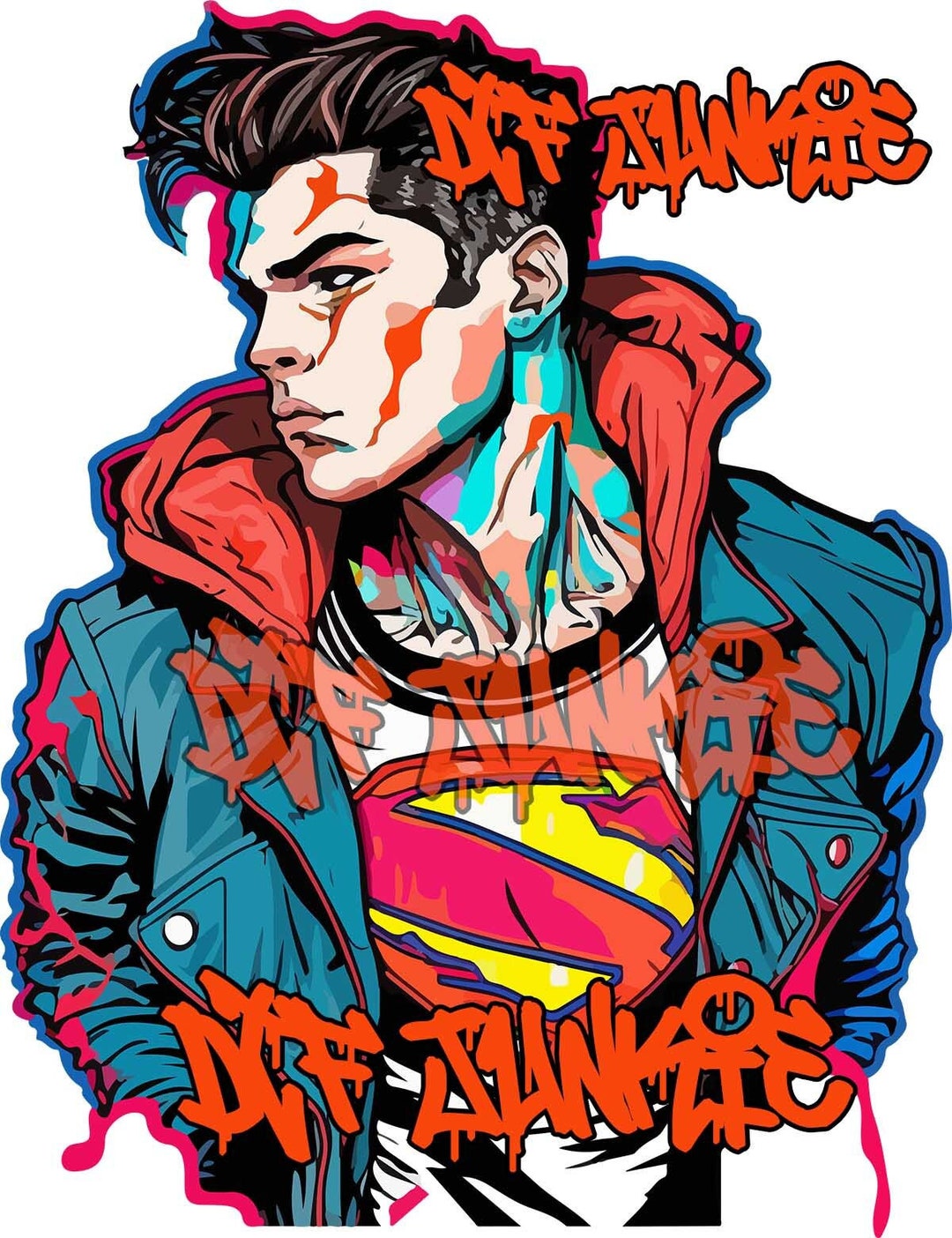 SUPER HEROES DTF Transfers Dtf Ink Transfers Superhero Prints Dtf Film ...