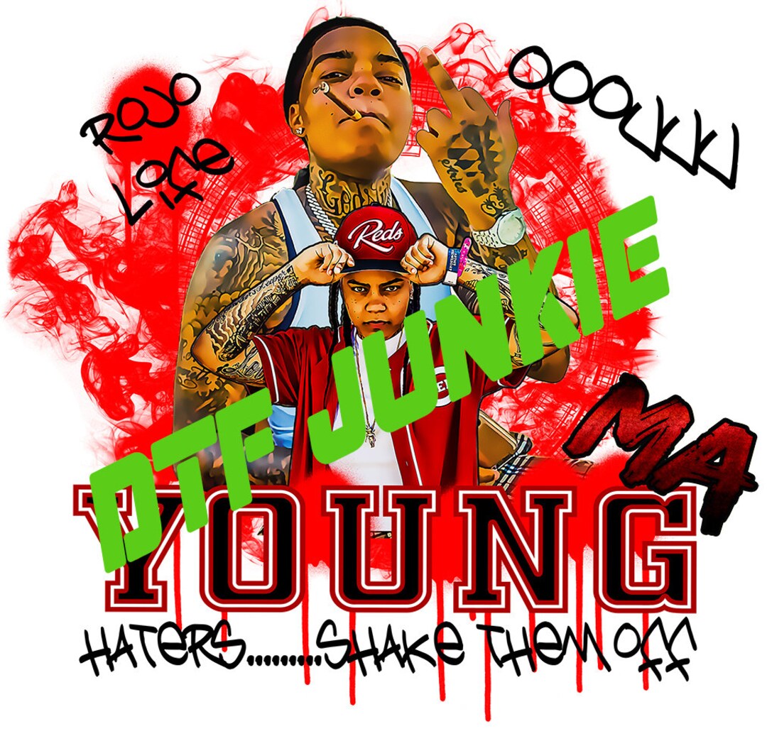 Young MA, Red Life, Bloods, Gangster Rap, Hip Hop, Haters... Shake Them ...