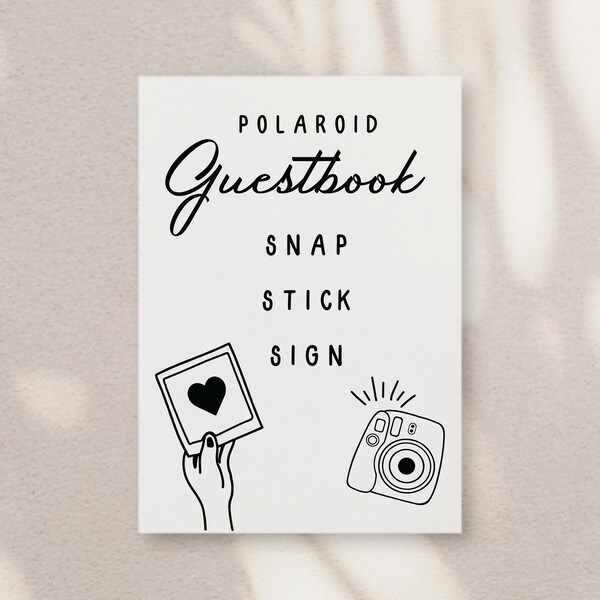 Polaroid Wedding Seating Chart - Etsy