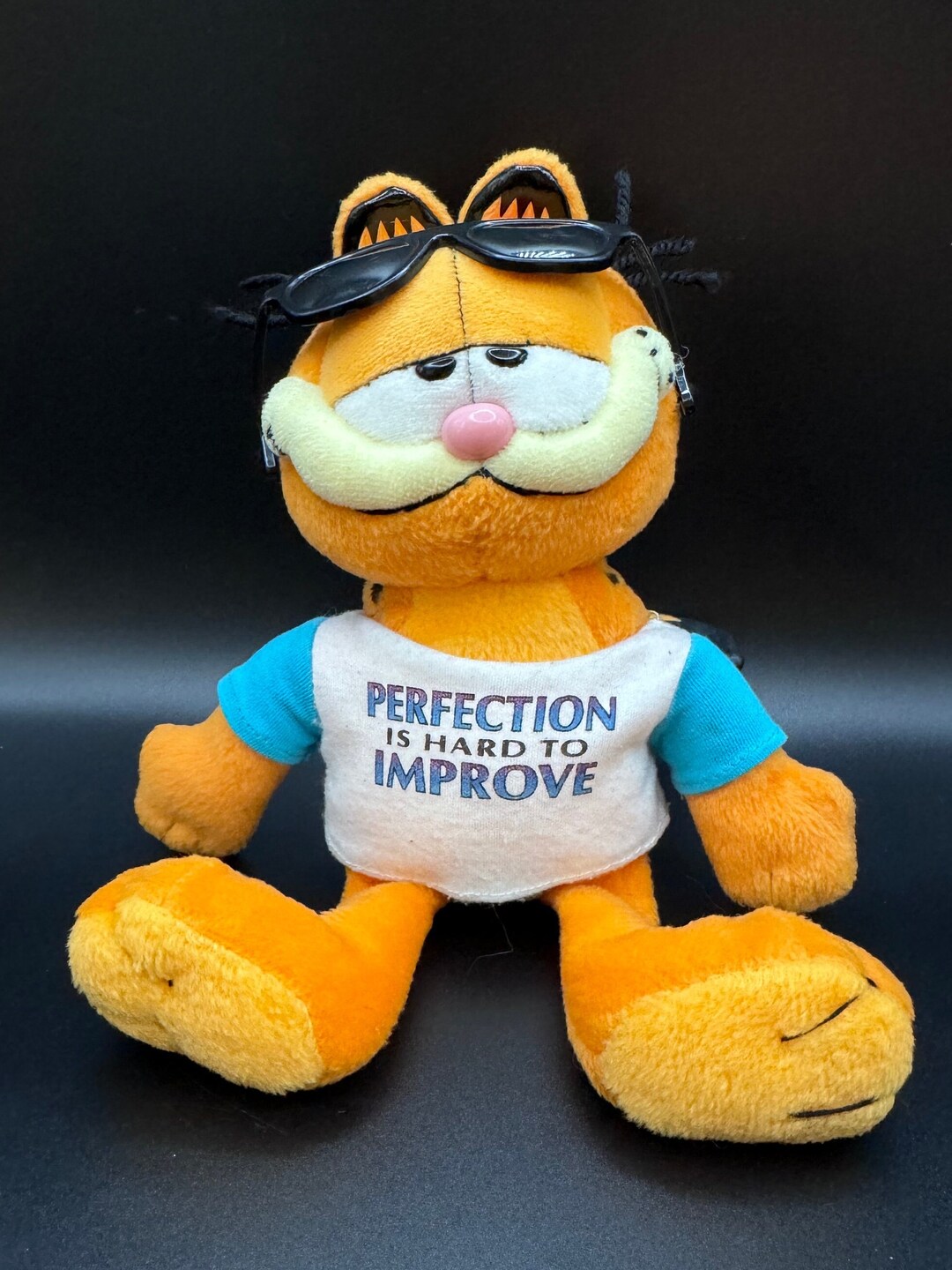 Garfield Beanie Baby by TY, 9 - Etsy