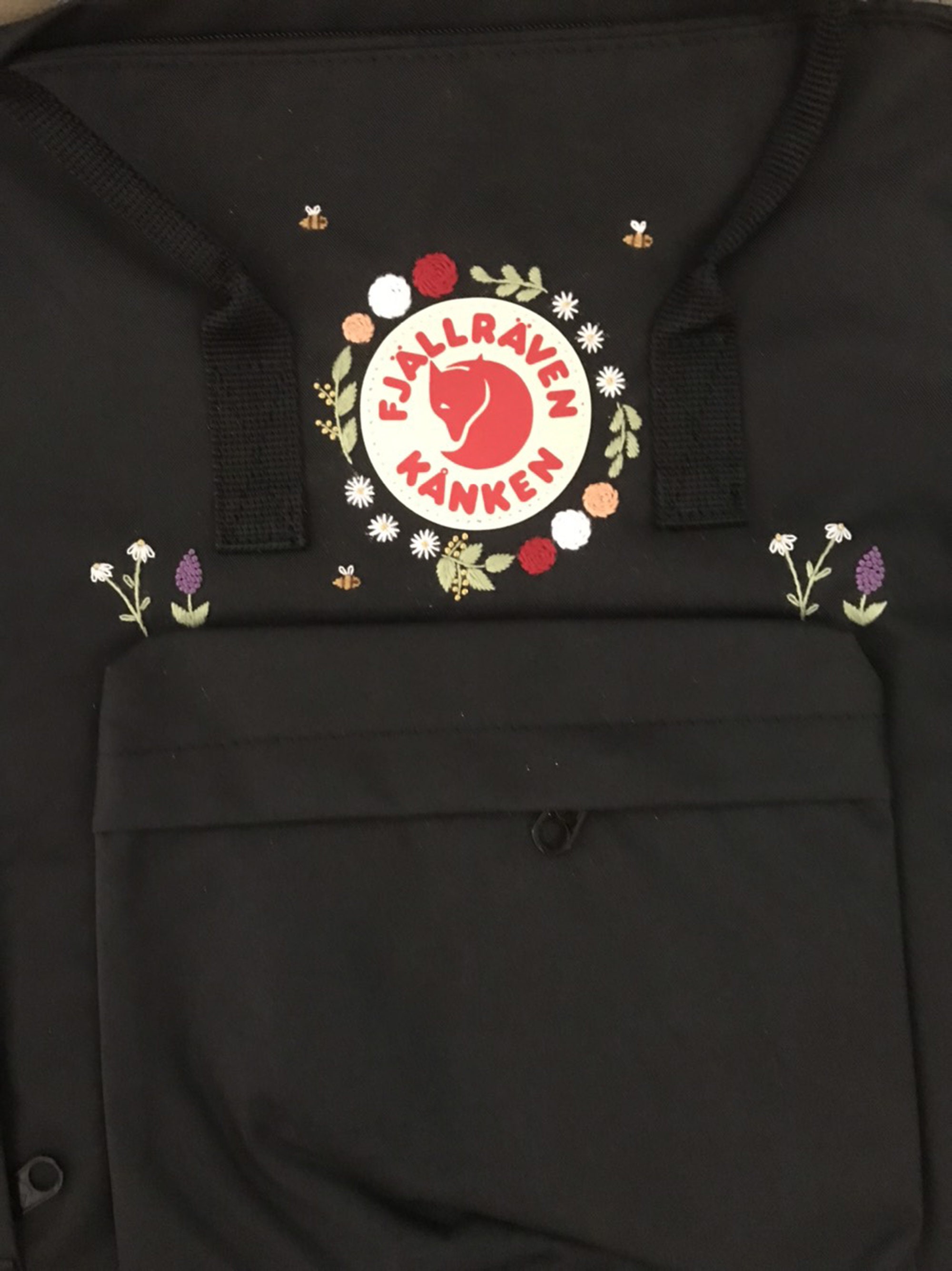 Personalization Embroidered Kanken Fjallraven Embroidered - Etsy