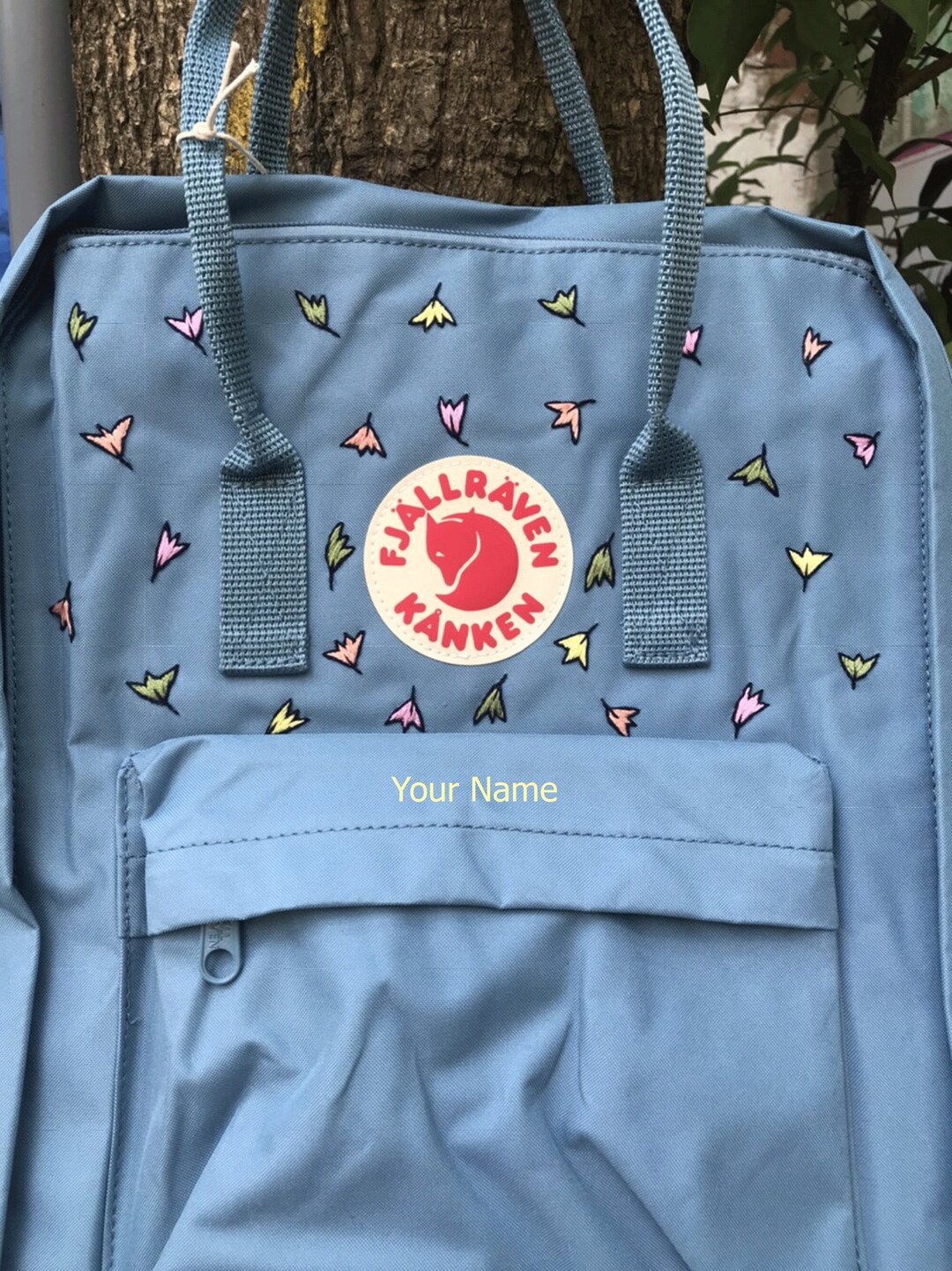 Heartstopper Leaves Embroidered Kaken Backpack Fjallraven Kanken ...