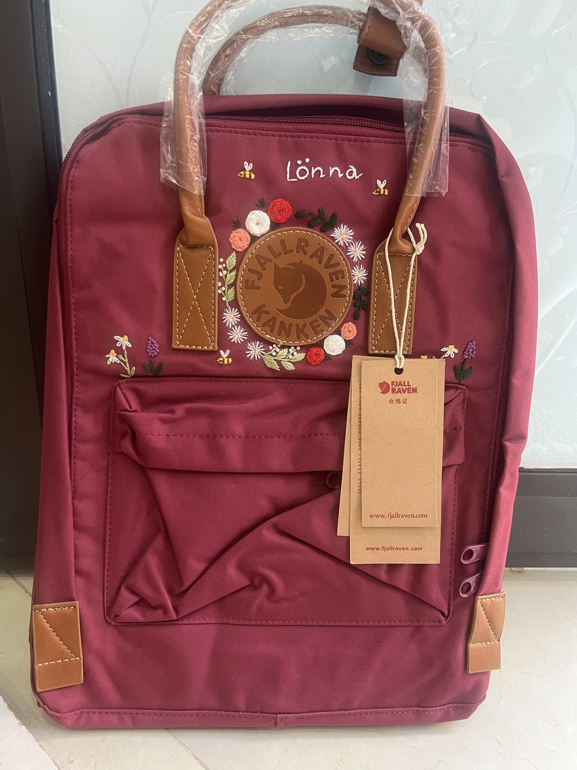 Personalization Embroidered Kanken Fjallraven Embroidered - Etsy