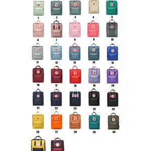 Custom Embroidered Kanken Backpack - Custom Flower Embroidery Kanken ...