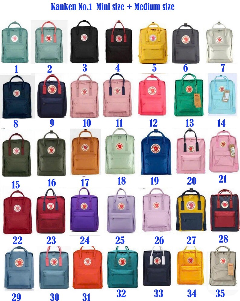 Custom Kanken Backpack Embroidery - Fjallraven Embroidery Daisies and ...