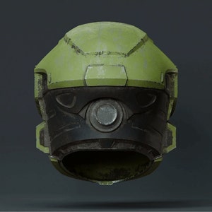 Wearable Legacy Halo Mark V Helmet 3D PRINTED - Etsy