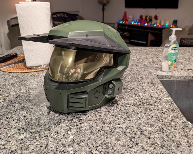 Wearable Legacy Halo Mark V Helmet *3D PRINTED - Etsy