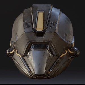 Wearable Hell Divers 2 Juggernaut Helmet 3-D PRINTED - Etsy