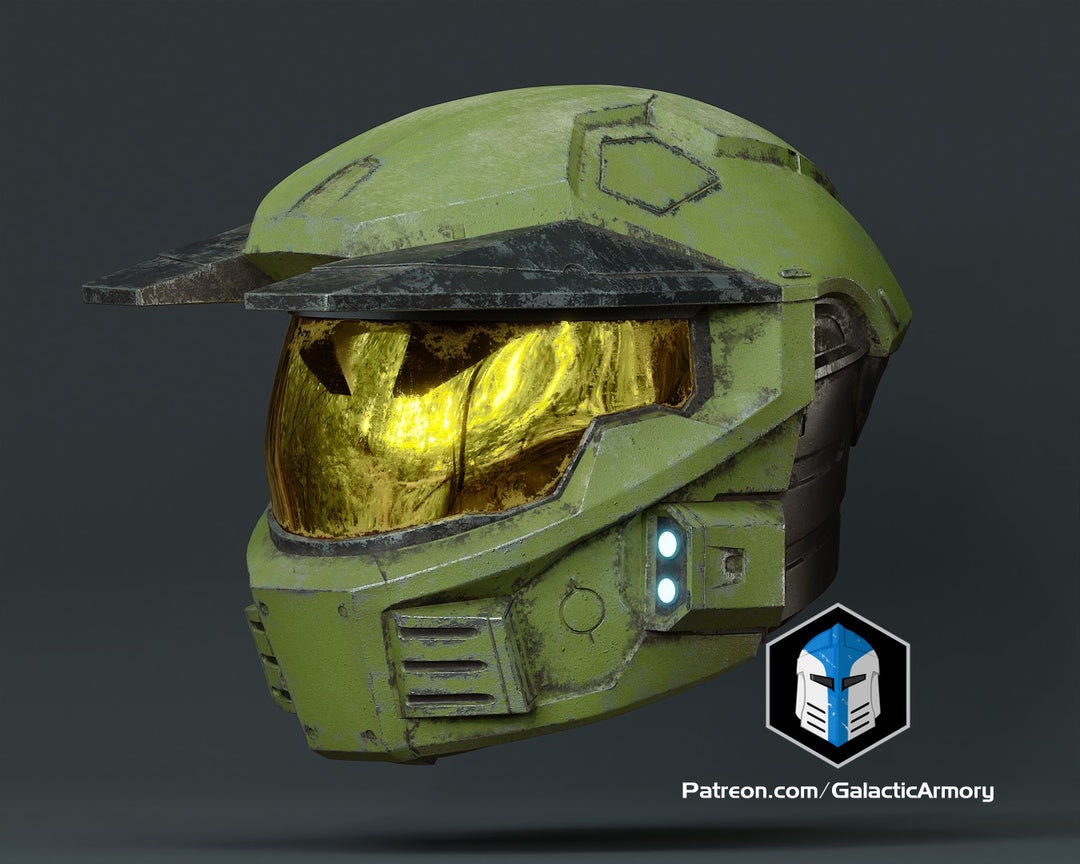 Wearable Legacy Halo Mark V Helmet 3D PRINTED - Etsy