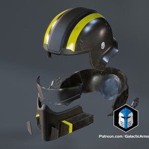 Hell Divers 2 Wearable Helmet B-01 Tactical 3D-PRINTED - Etsy