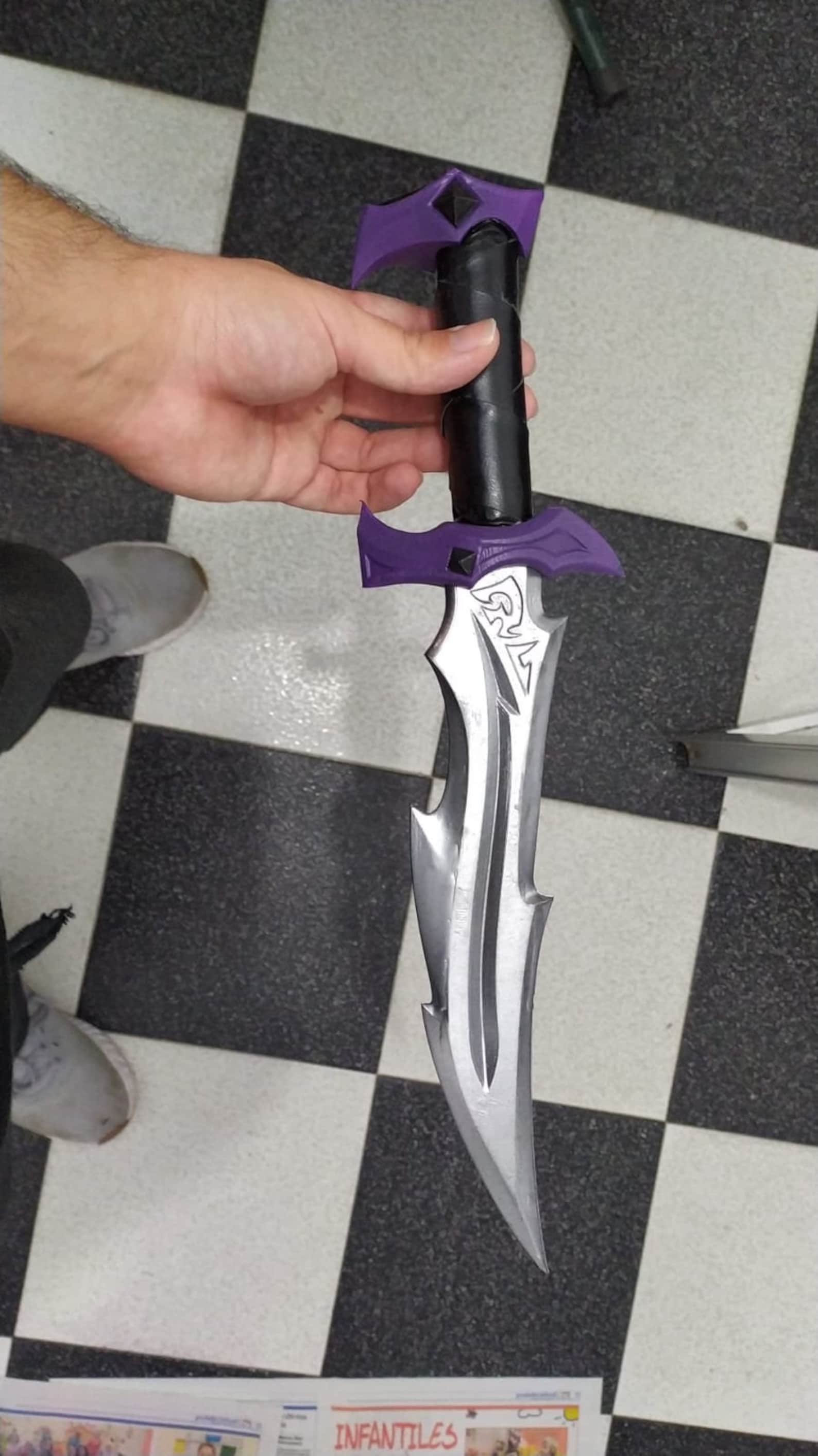 Valorant Reaver Knife Prop | Etsy UK