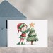 Santa's Little Helpers Clipart, Christmas Elf PNG, Cute Watercolor ...