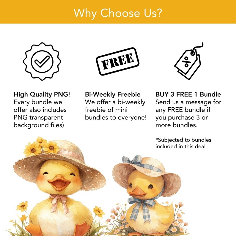 Summer Ducklings Clipart, Watercolor Animals PNG, Summer PNG, Cute ...