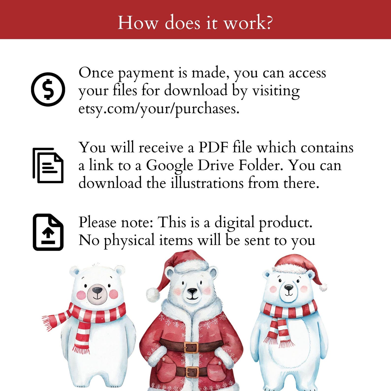 North Pole Christmas Animals PNG Bundle, Winter Santa Village Animal ...