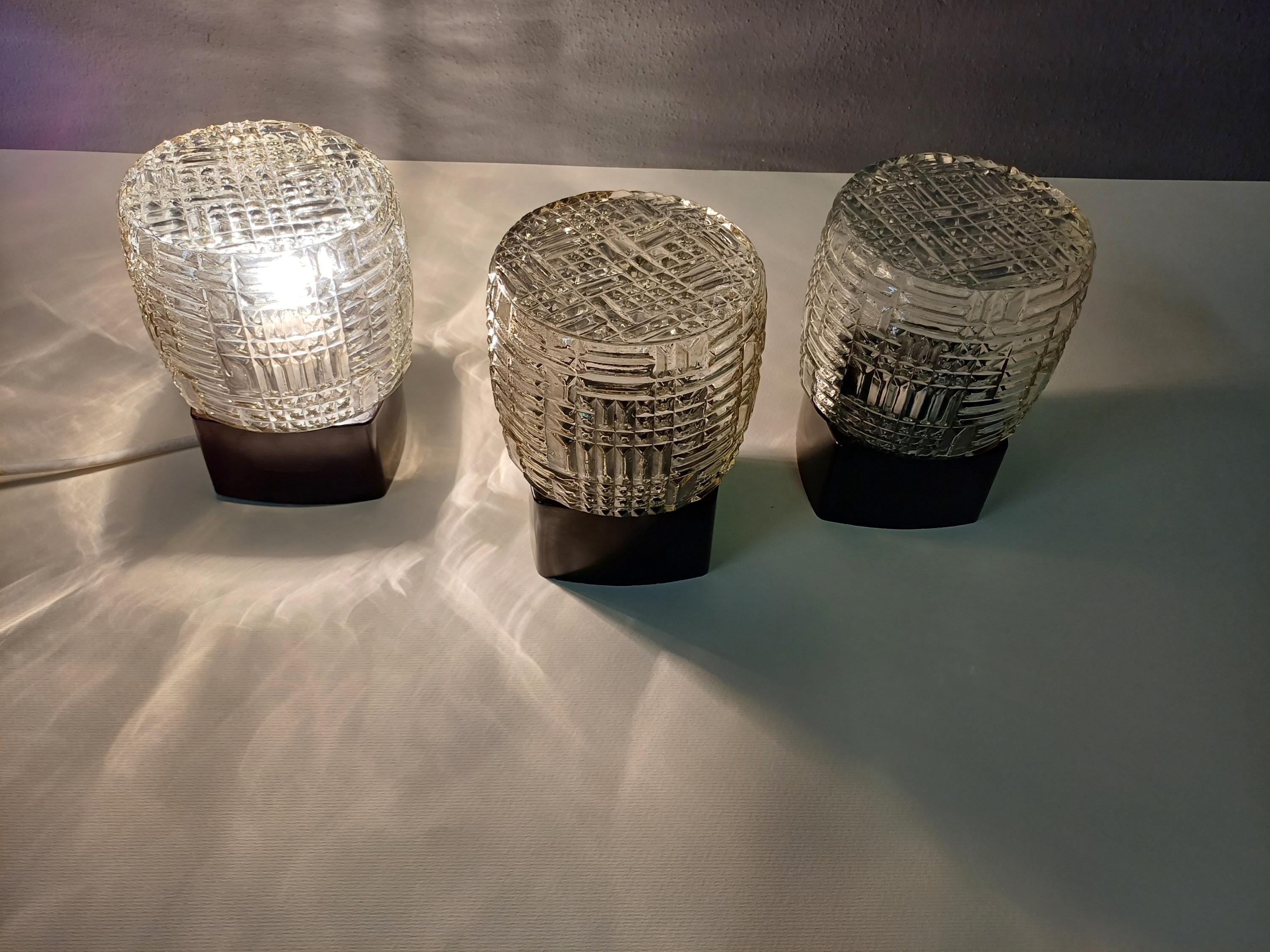 Trio Wall Lights / Trio Ceiling Lights / Glass and Metal Lights ...