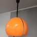 Retro Pendant Light / Orange Kitchen Light / Vintage Hanging Light ...