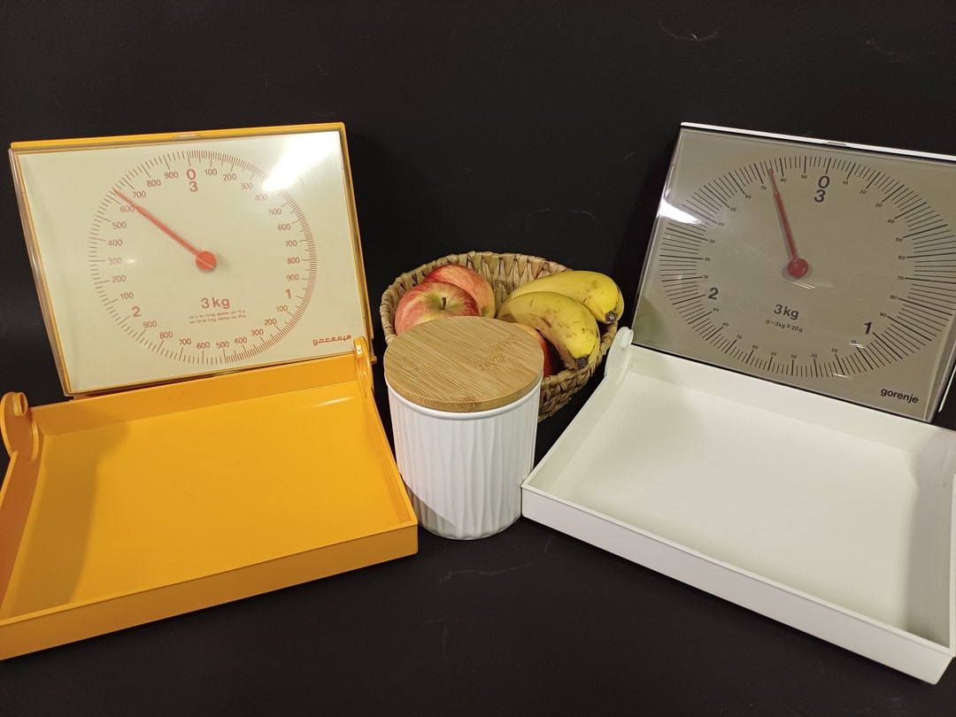 Gorenje Kitchen Scale / Vintage Wall Scale / Gorenje, Yugoslavia / Mid ...