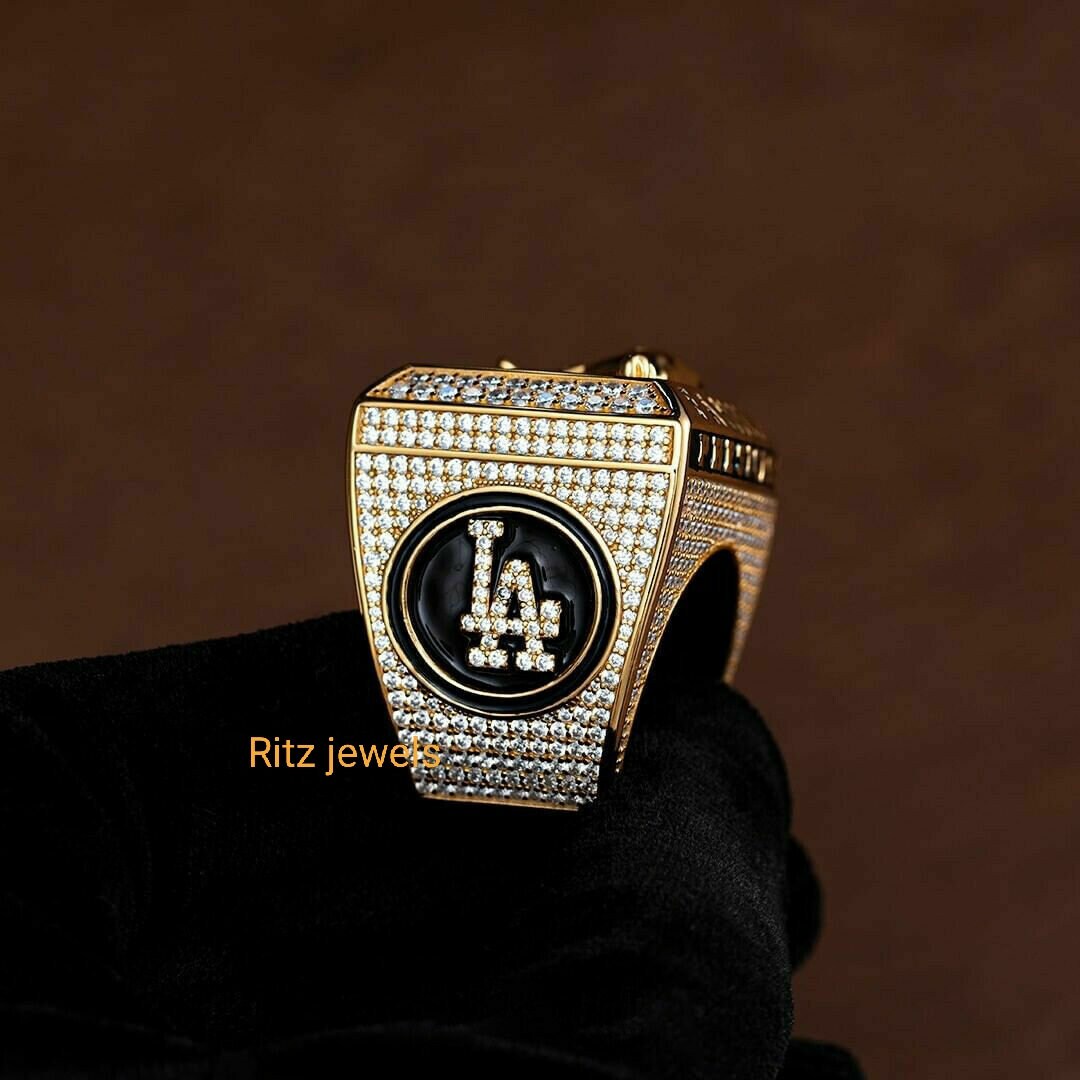 2.10ct Ice Out Ring, VVS Moissanite Diamond Ring, 925 Silver ...