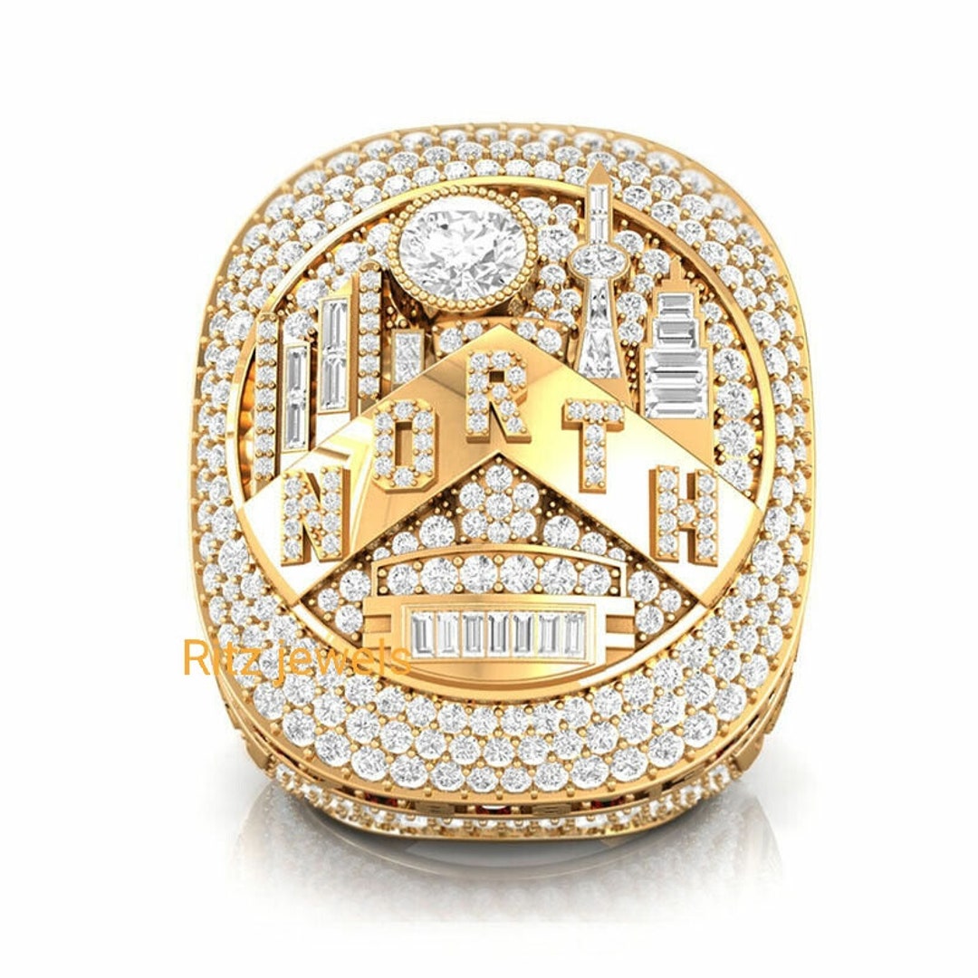 2.700ct Mens Iced Out Ring, VVS Moissanite Diamond Ring, 925 Silver ...