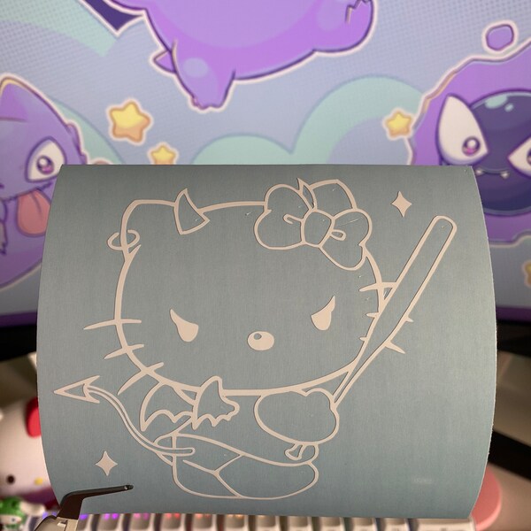 Kitty Decal - Etsy