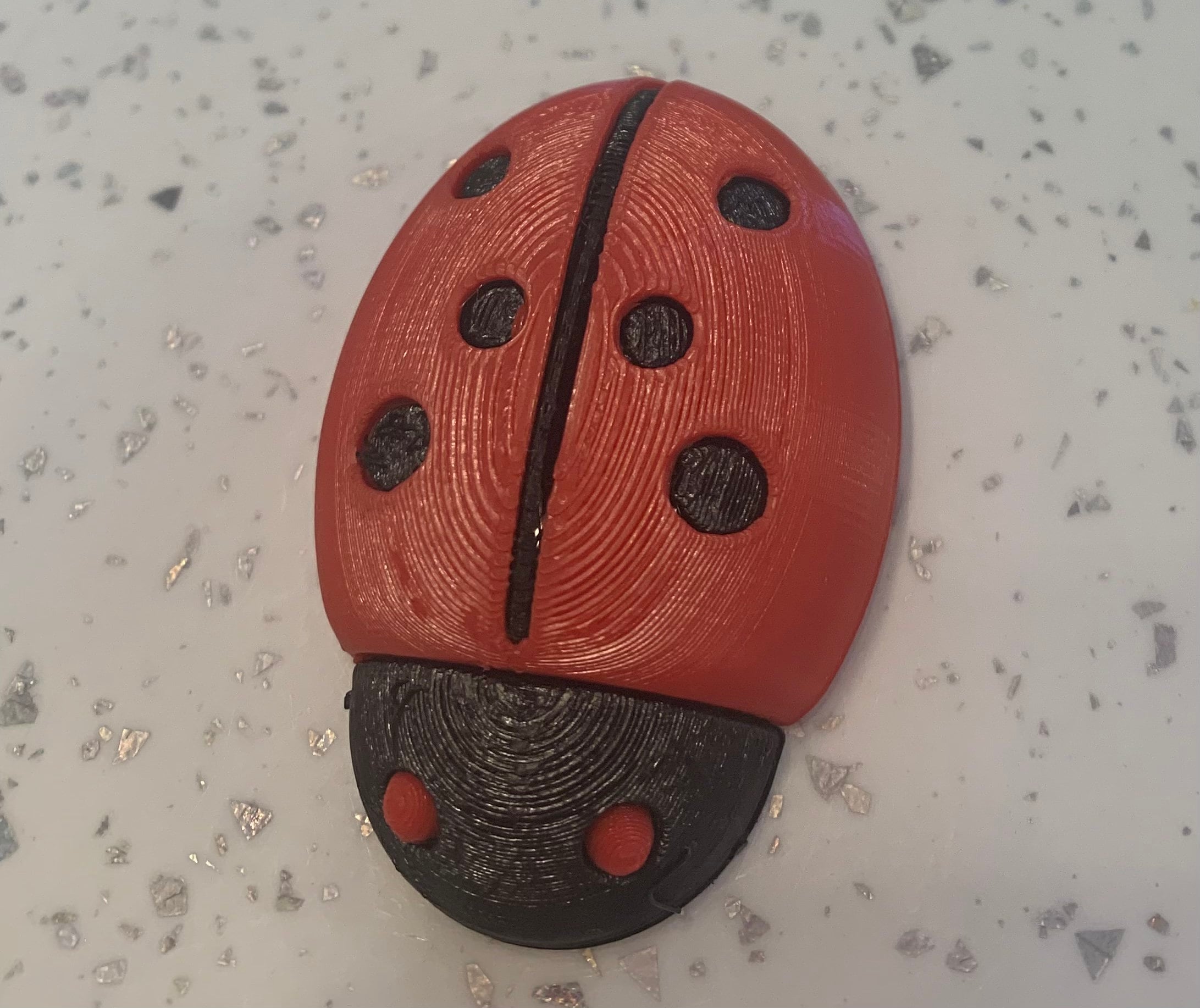 5x VW Beetle Love Bugs UK + Gift Bag (ladybird/ladybug Magnets to Gift ...