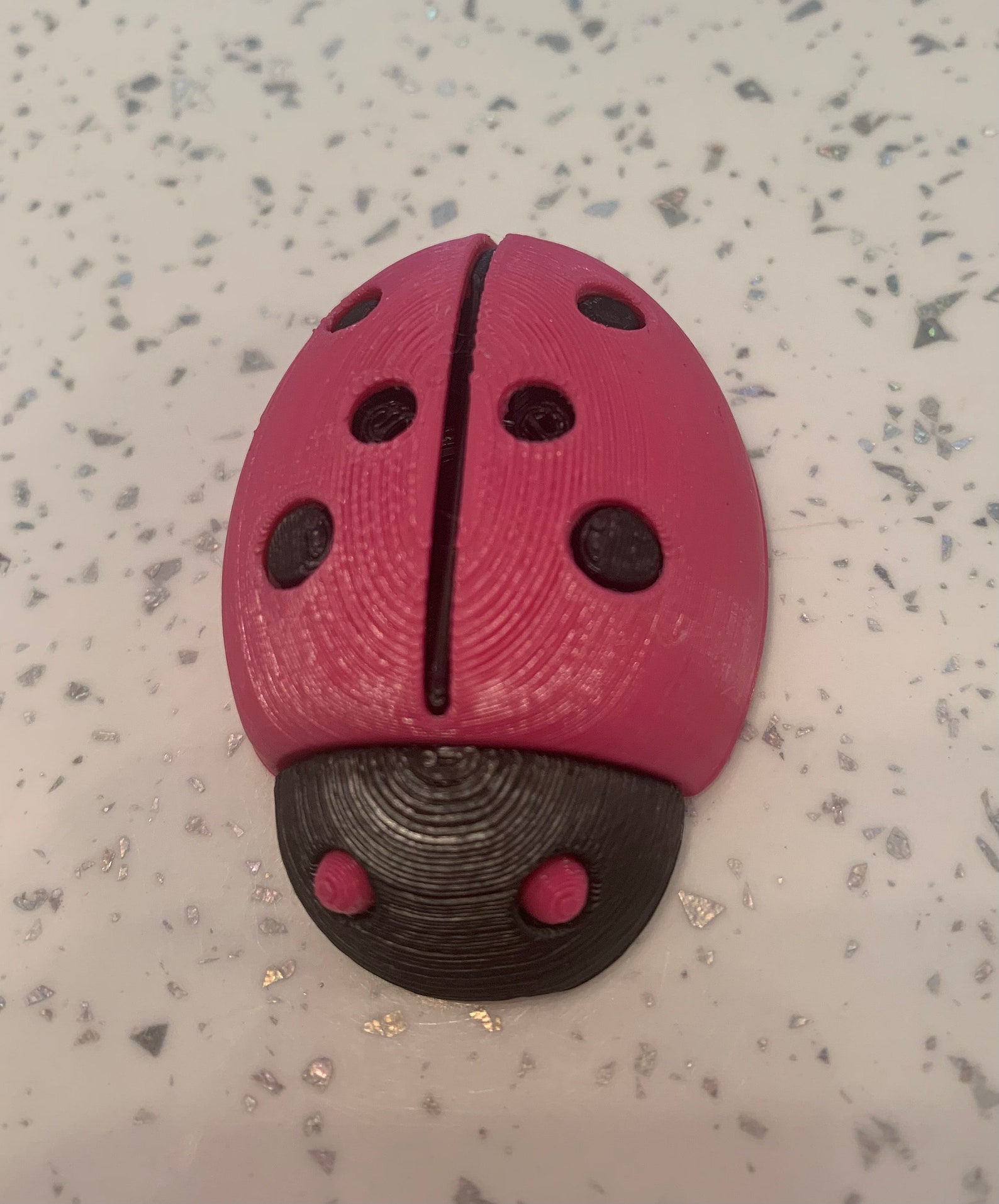 5x VW Beetle Love Bugs UK + Gift Bag (ladybird/ladybug Magnets to Gift ...