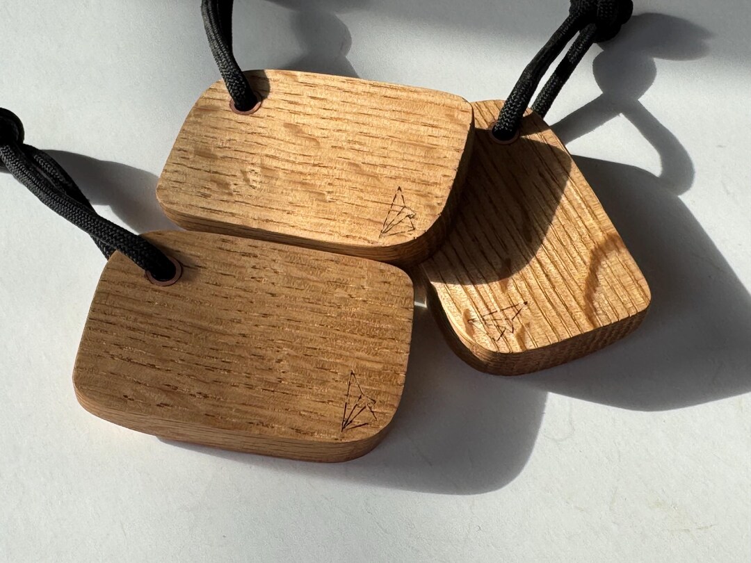Worry Stone, White Oak - Etsy