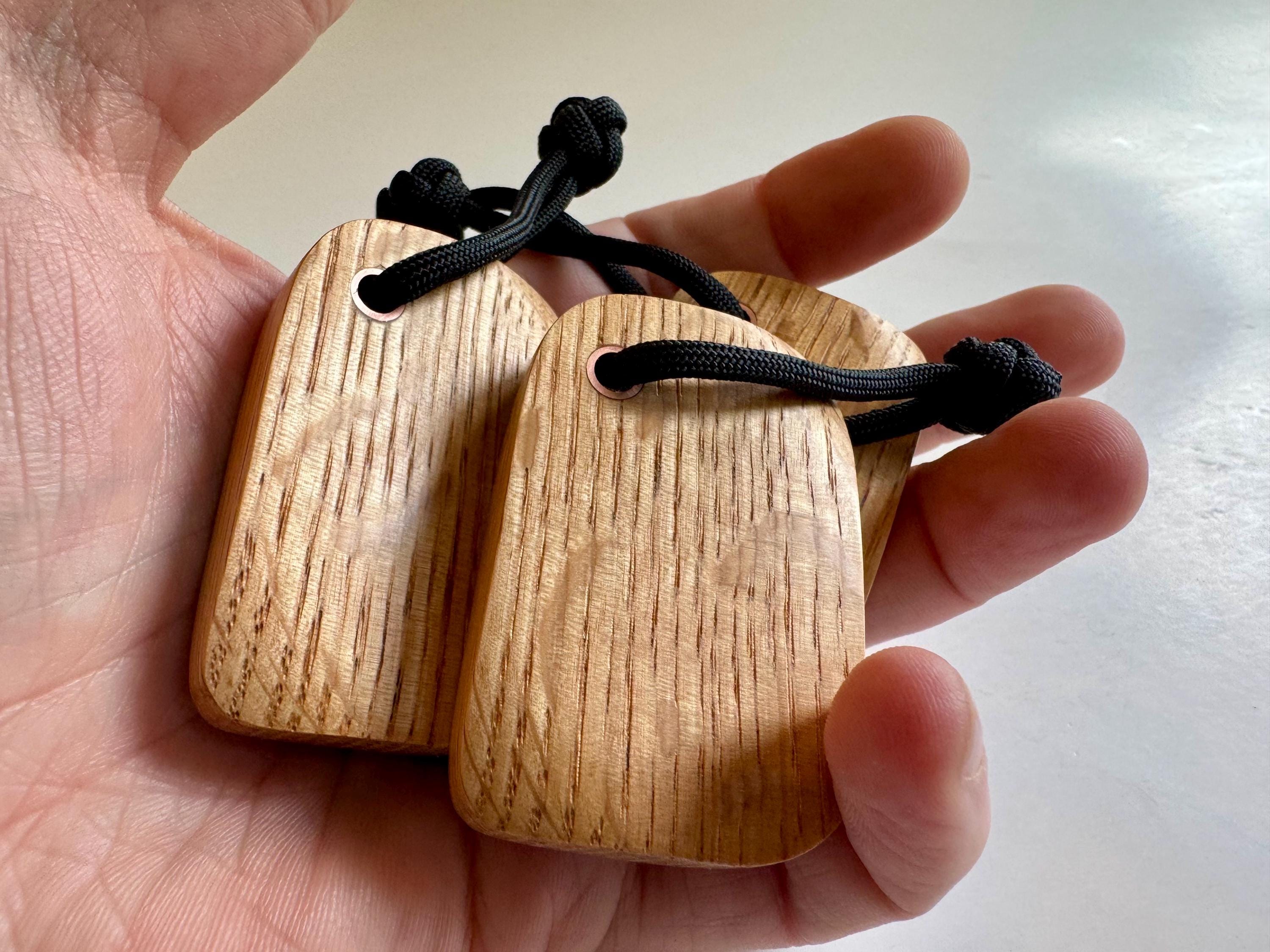 Worry Stone, White Oak - Etsy
