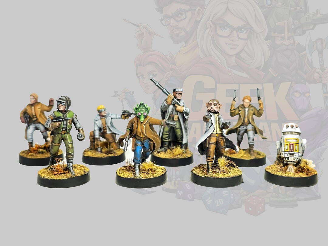 Star Wars Legion : Rebel Sleeper Cell Unit Expansion - Commission ...